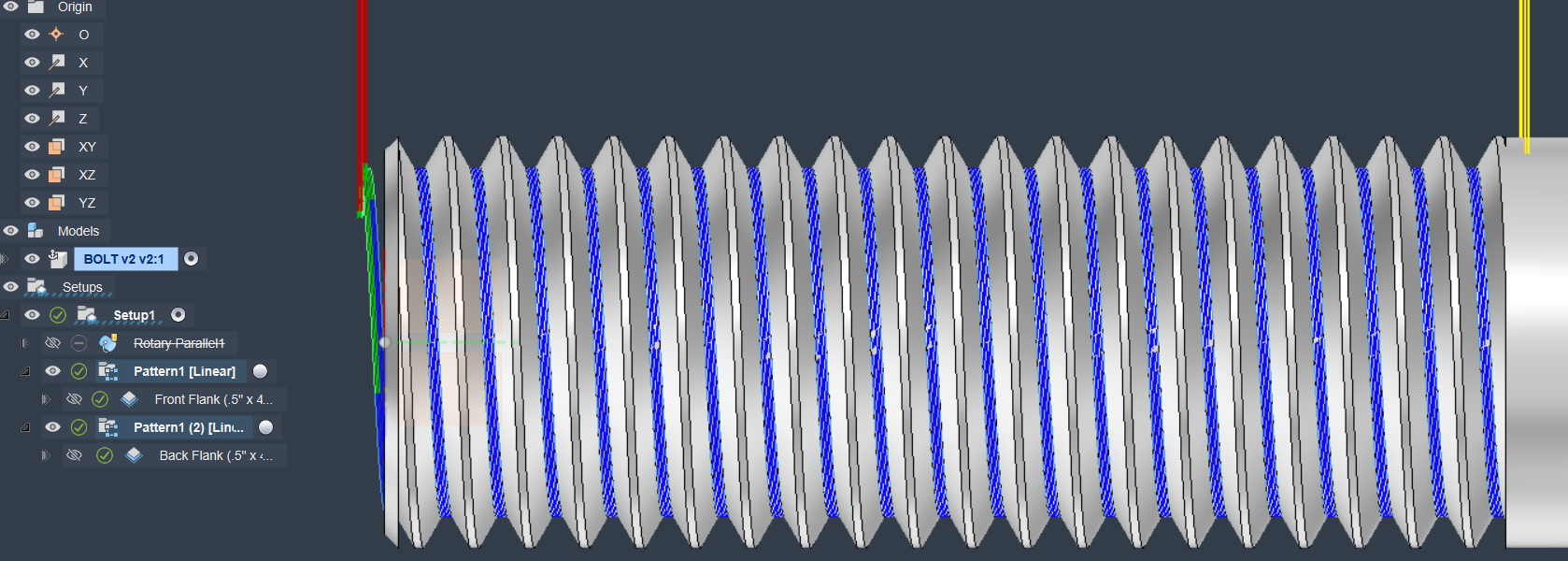 Rotary Axis Threading - Autodesk Community