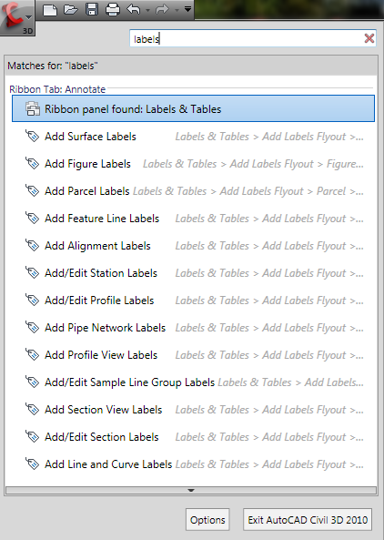 Lable tab - Autodesk Community