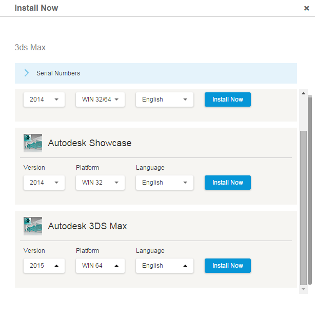 Solved: how to install/download 3ds max 2015 with subscription account ...