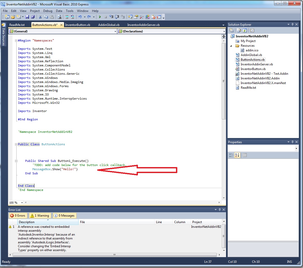 Solved: How to run a rule with vb.net - Autodesk Community