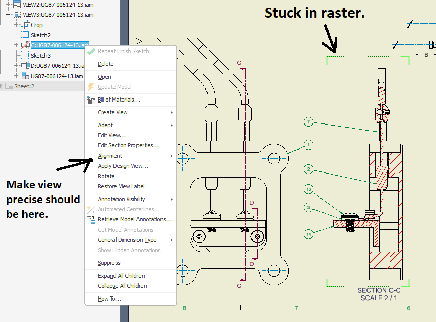 Solved: "Make View Precise" is missing (Inventor 2024) - Autodesk Community
