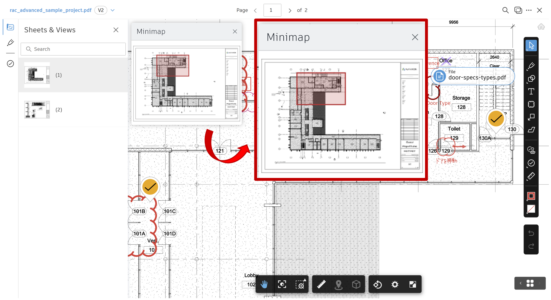 Ability to Adjust Minimap Size in ACC Viewer - Autodesk Community