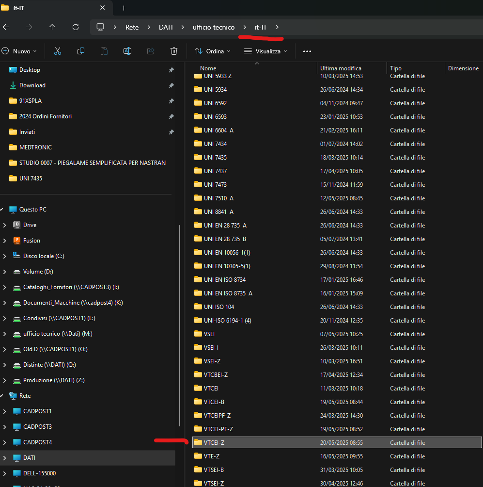Invenont is creating a subfolder into a folder that contains already ...