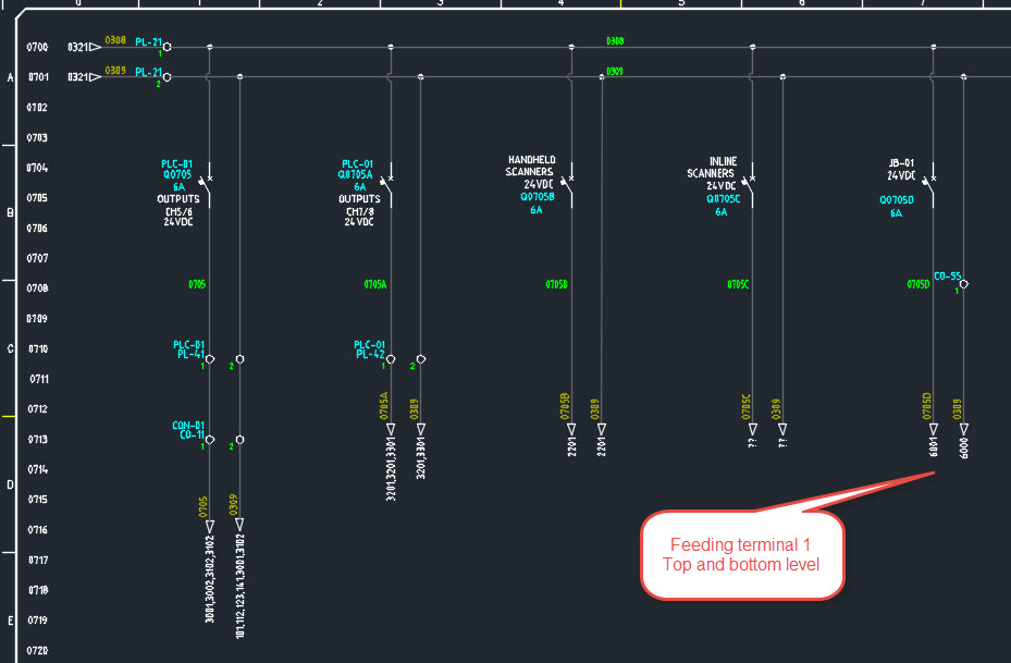 Solved: terminals and wiring numbers - Autodesk Community