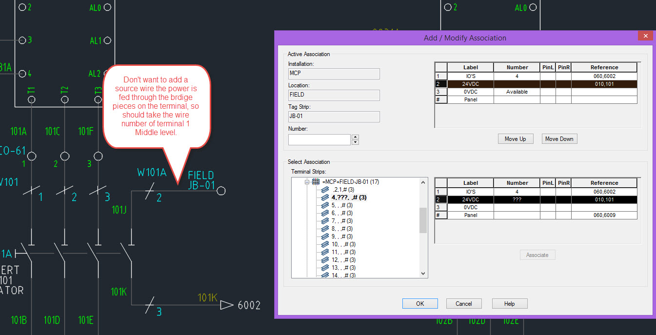 Solved: terminals and wiring numbers - Autodesk Community