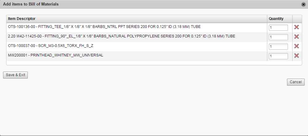 Maintain order when adding items to a BOM and other improvements ideas - Autodesk Community