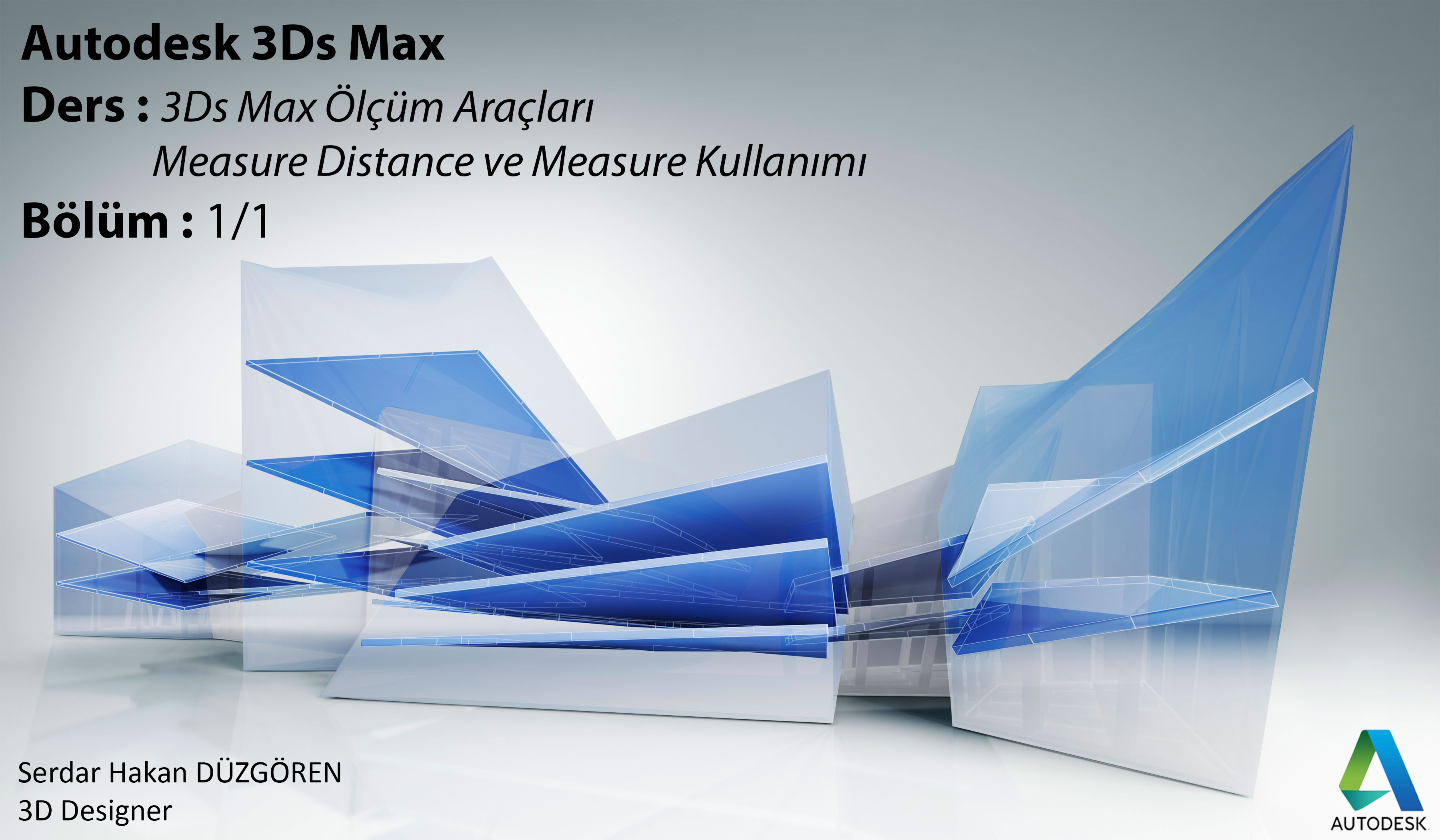 3Ds Max Ölçüm Araçları Measure Distance ve Measure Kullanımı - Autodesk ...