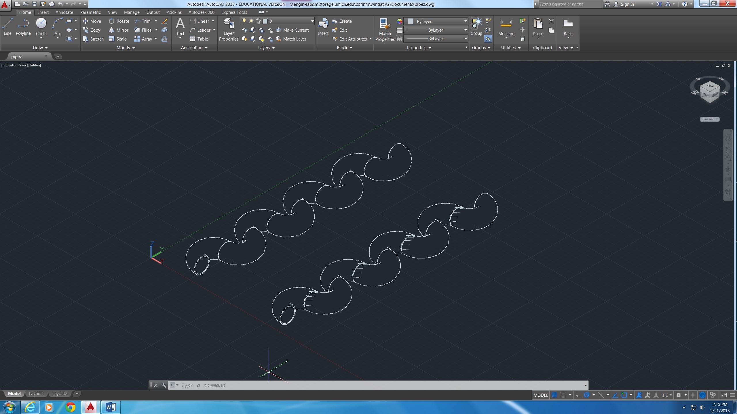 Creating Corrugated Pipes in Autocad - Autodesk Community