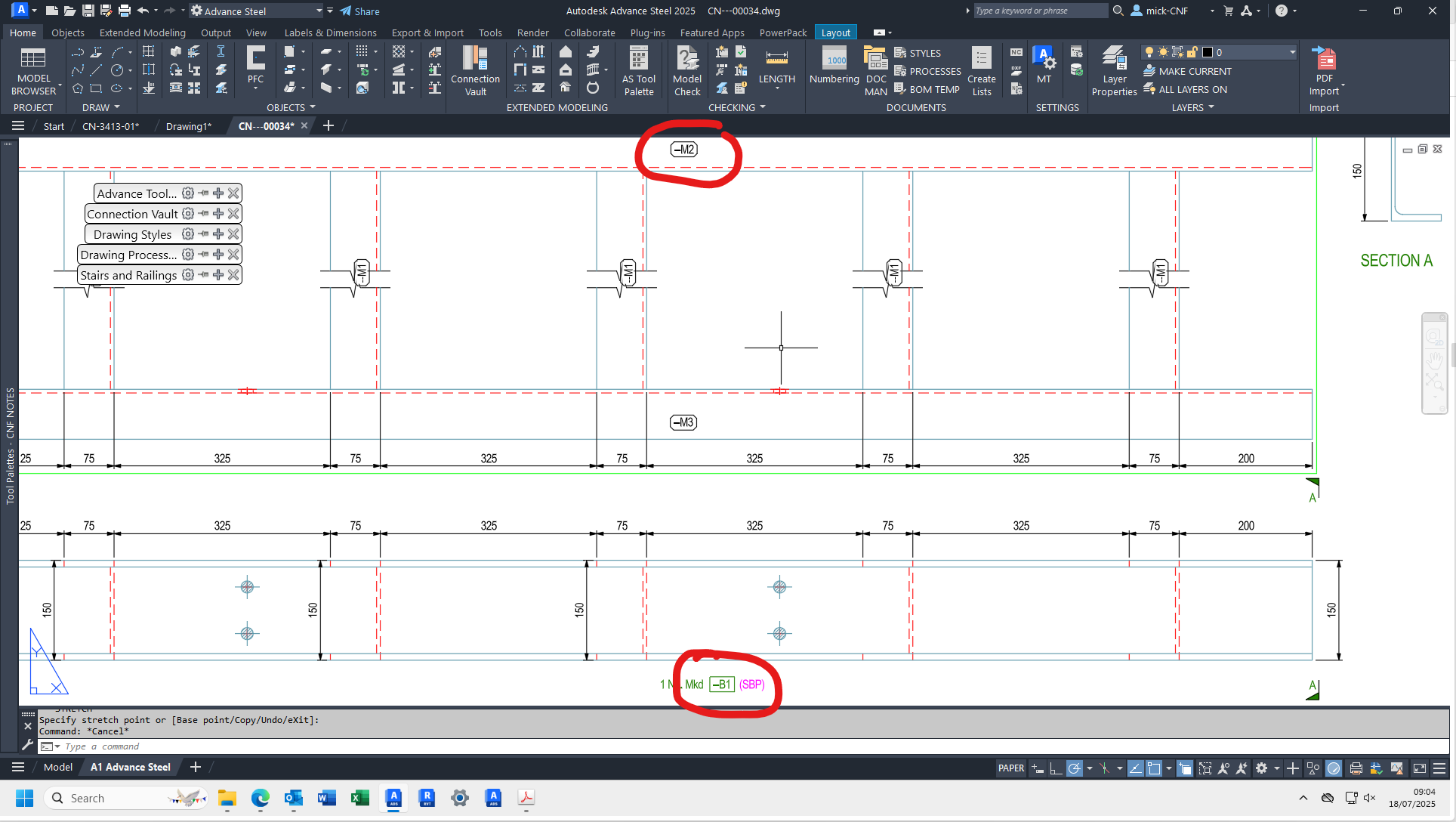 Solved: Beam not getting detailed since its only getting a assembly ...