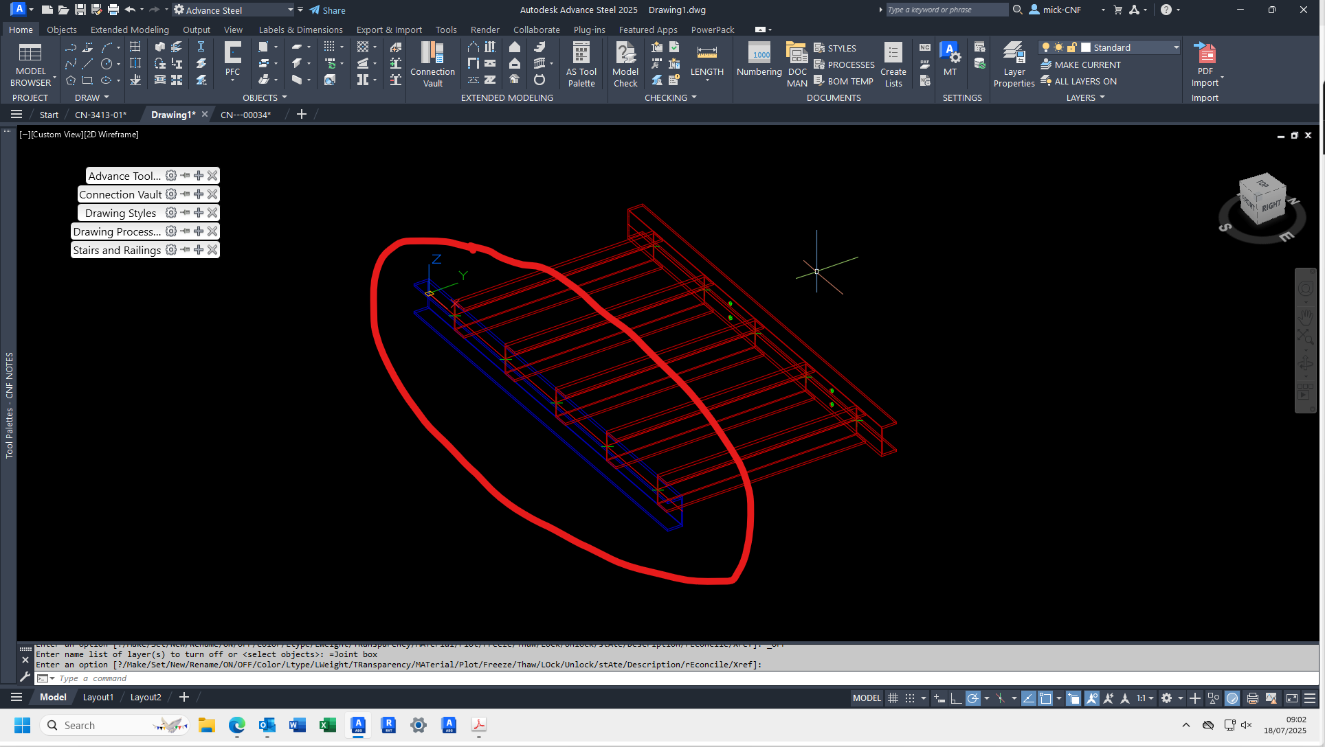 Solved: Beam not getting detailed since its only getting a assembly ...