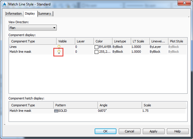 Solved: Surface elevation label and match line label partially masked ...