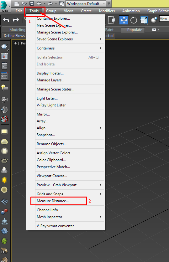 3Ds Max Measurement Tools Measure Distance and the usage of measure ...