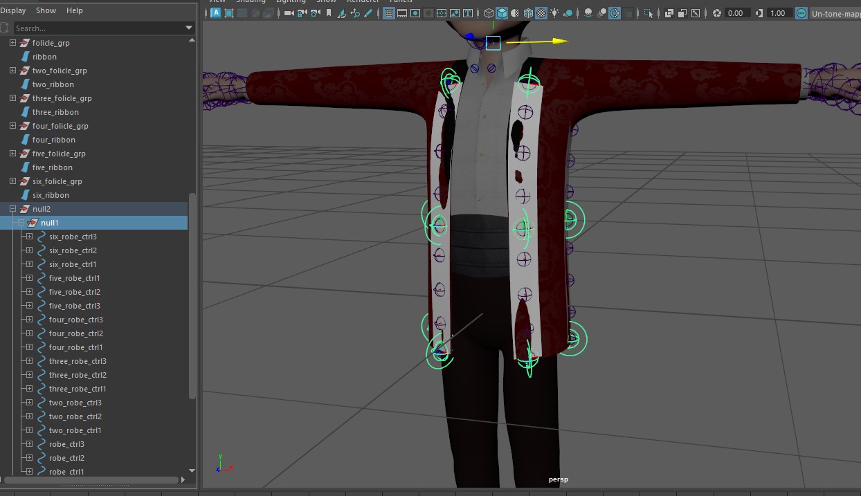 Double-transforms with joint-ribbon and multiple skin clusters. - Autodesk Community