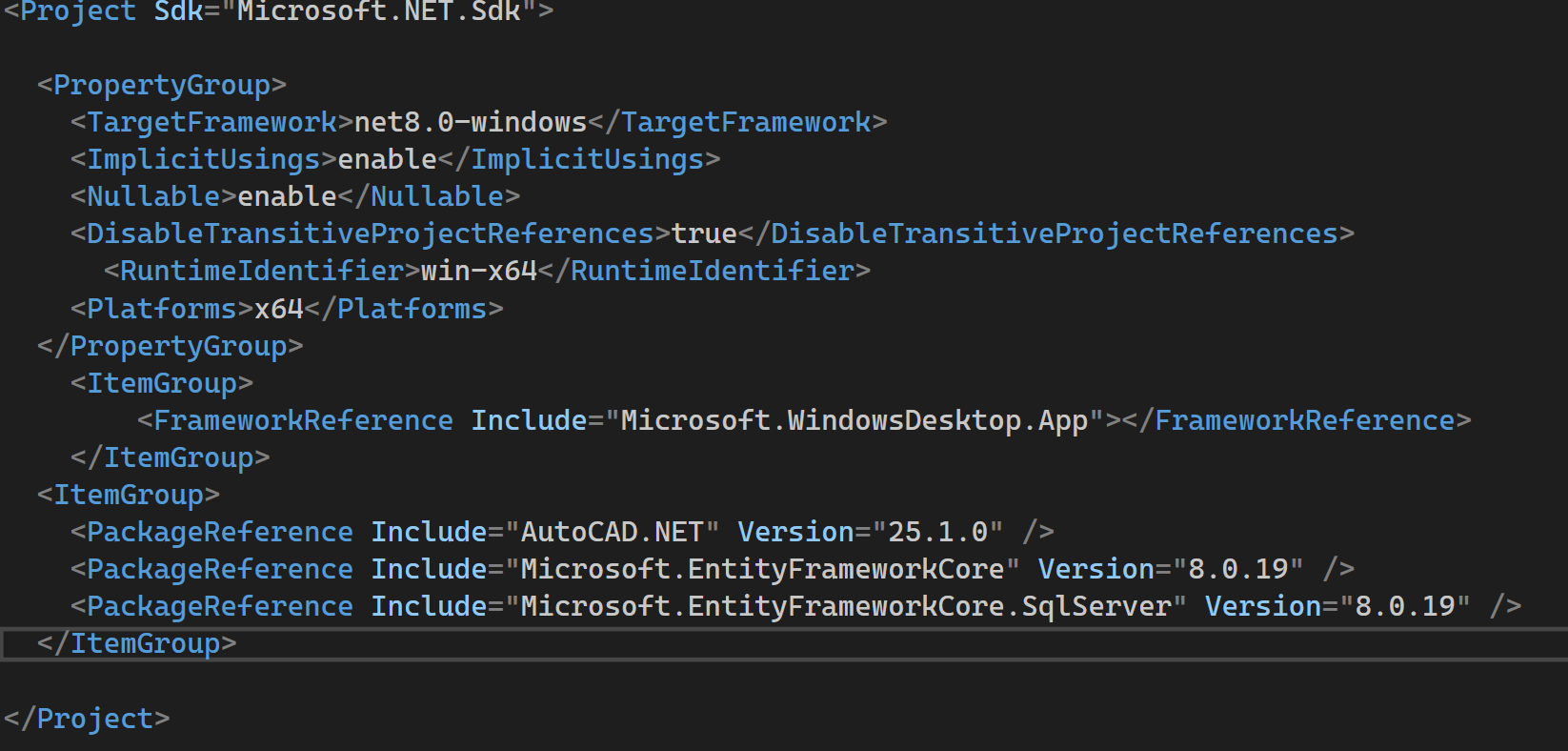 Solved: autocad 2025 plugin: Could not load file or assembly 'Microsoft.Extensions ...