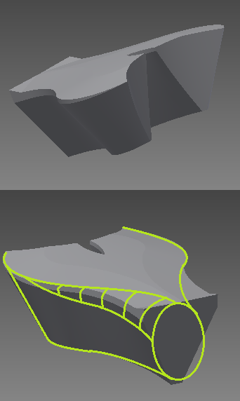 Create object from round to triangle shape? - Autodesk Community
