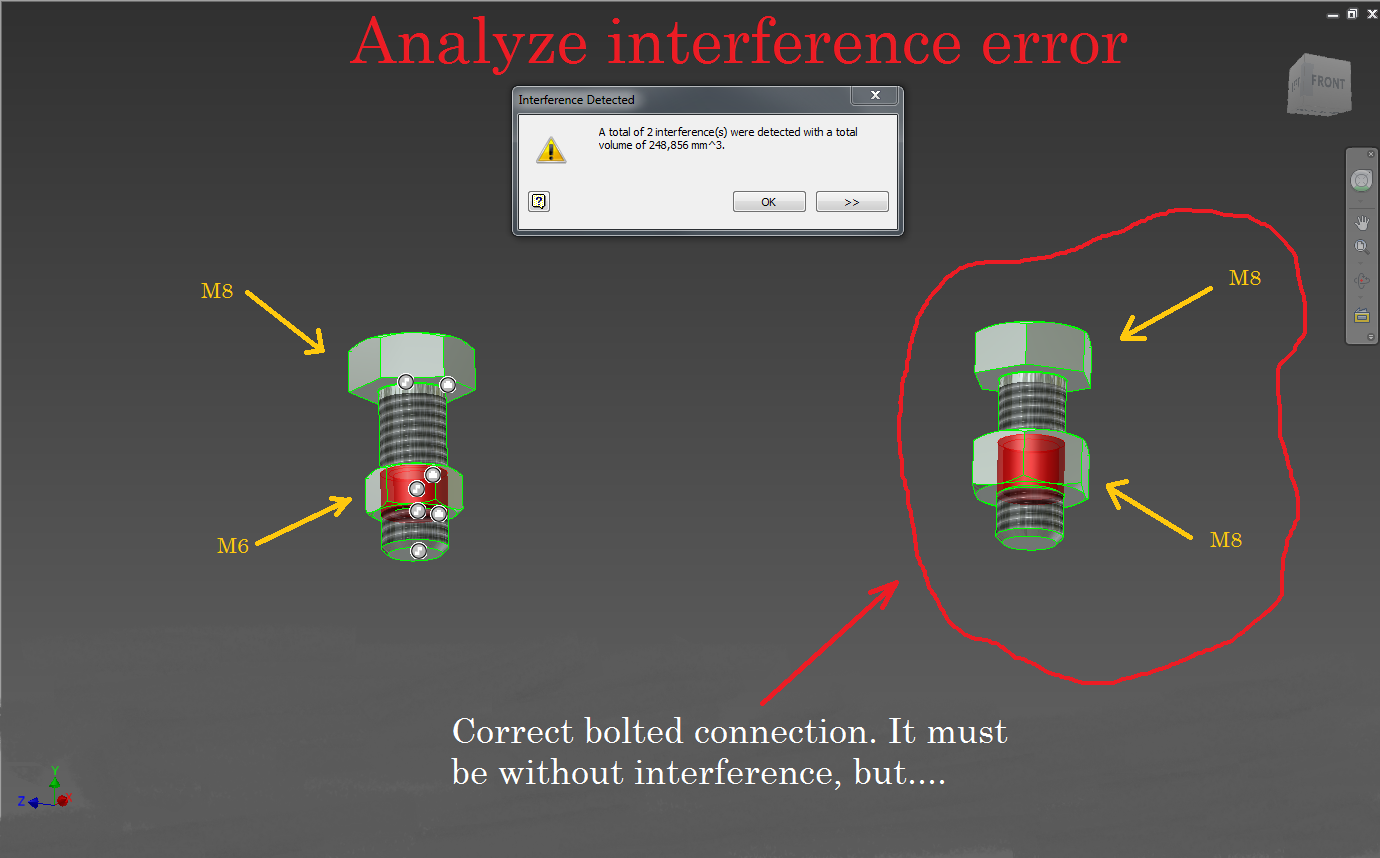 Thread interference analysis filters - Autodesk Community