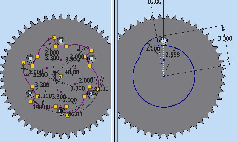Solved: Dirt Bike Rear Sprocket (Stress Analysis) - Autodesk Community