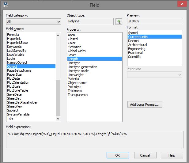 FIELDS PROPERTIES MATCH - Autodesk Community