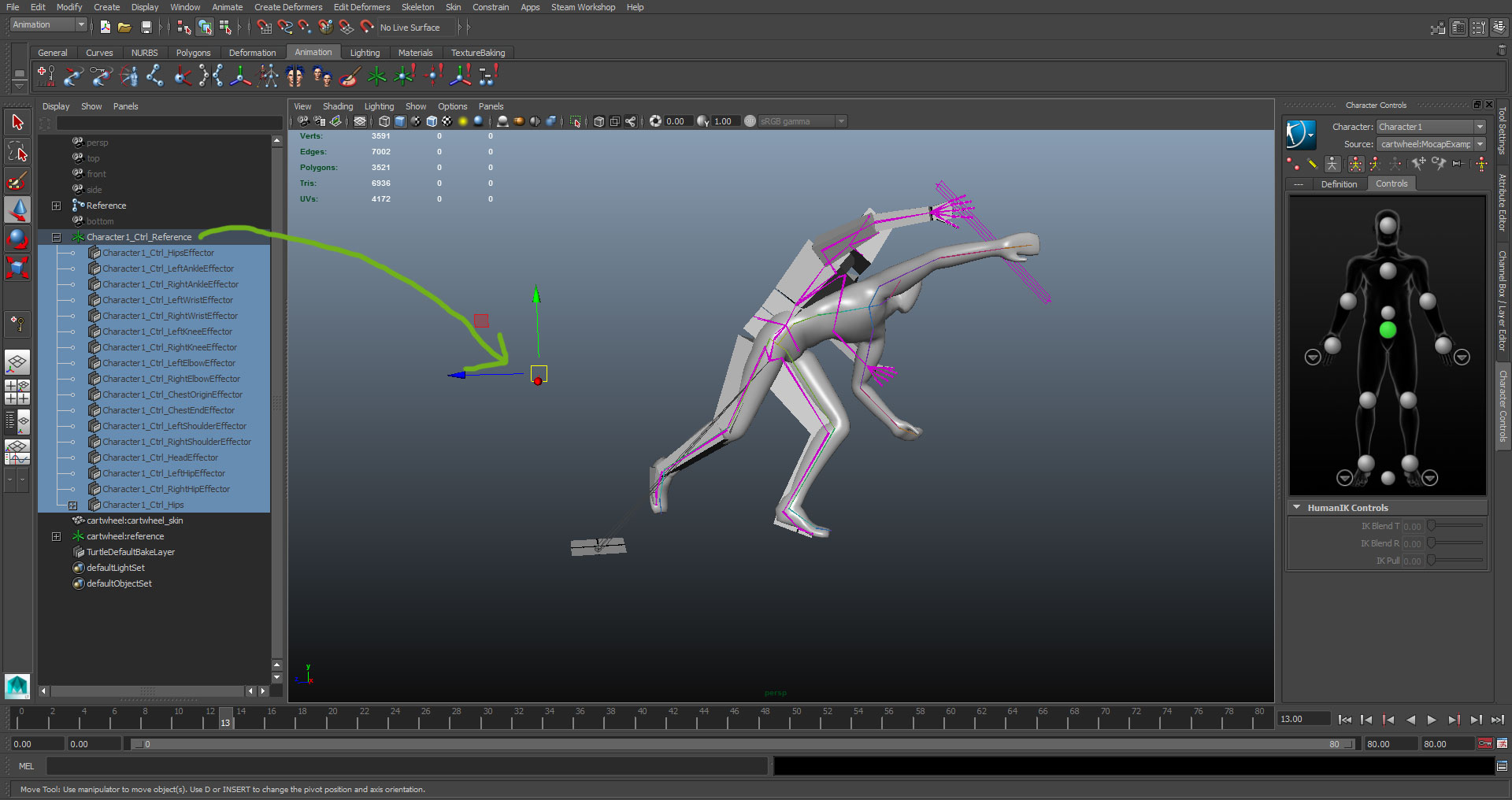 Solved: Baking animations to control rig - How? - Autodesk Community