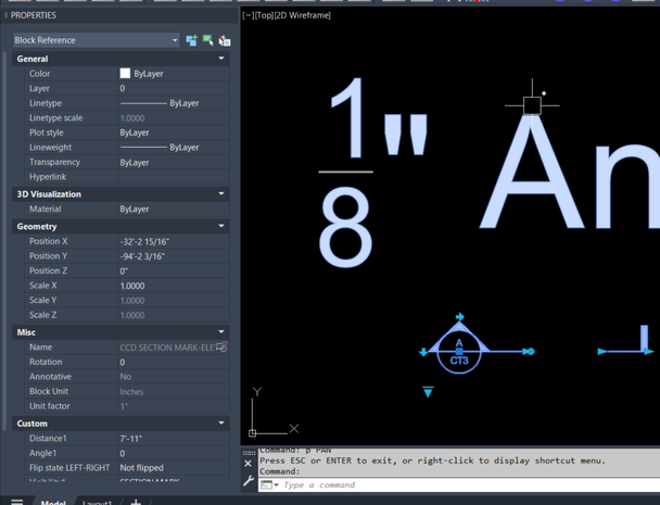 Inserted block lines not showing up. - Autodesk Community