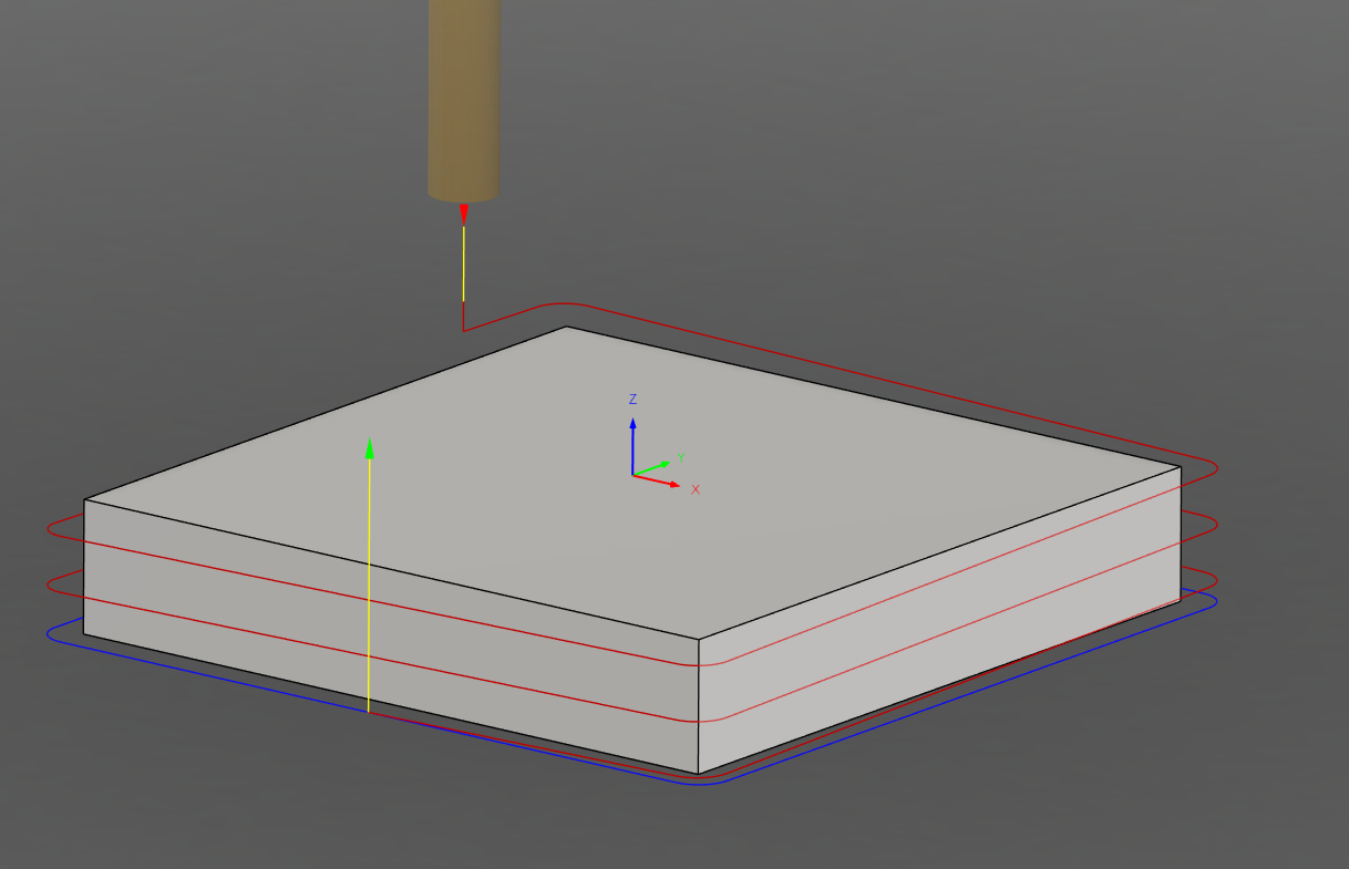 2D Profile cutting with a helical stepdown - Fusion - Autodesk Community