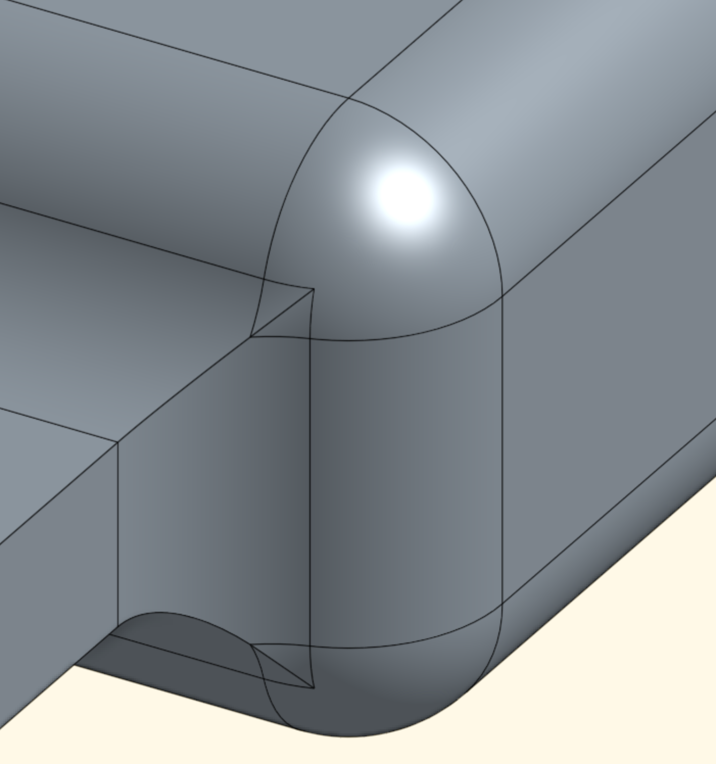 Overlapping fillets - Autodesk Community
