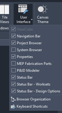 Add check boxes to the ribbon panel or to the drop-down list of the ...