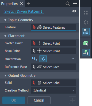 Sketch Driven Pattern in Autodesk Inventor - theory and practice