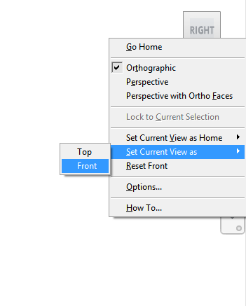 Solved: Change viewcube LEFT - RIGHT - Autodesk Community