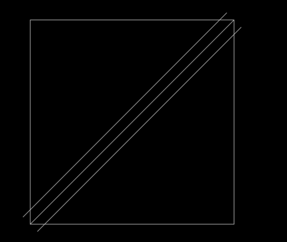 Solved: Parallel lines on diagonals with rectangles - Autodesk Community