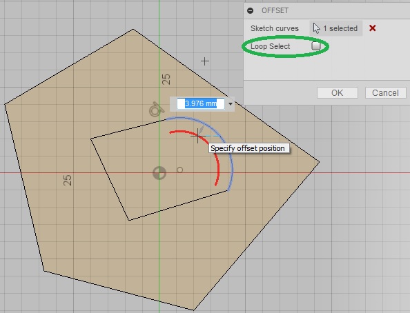 Solved: Offset in a sketch - Autodesk Community