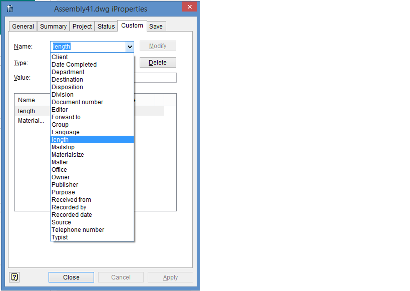 customize custom drop down list - Autodesk Community