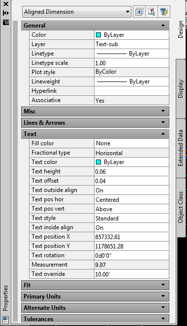 Dimension line text rotating - Autodesk Community