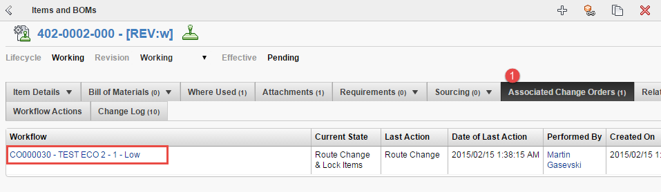 Unable to add "one-particular" item in a change order - Autodesk Community