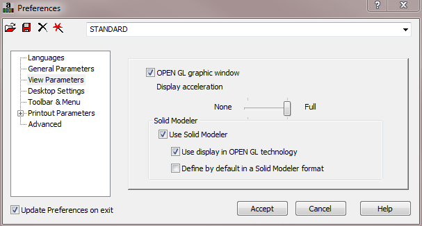 OPEN GL graphic window display acceleration - Autodesk Community