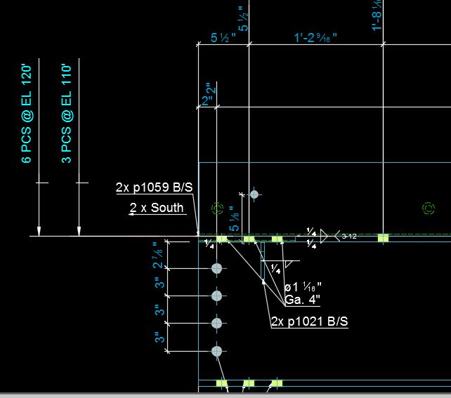 Top of steel elevation in beam fabrication drawings - Autodesk Community