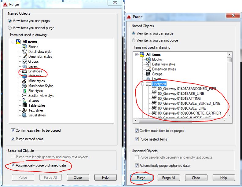 Bug in 2015 Purge "Automatically purge orphaned data" - Autodesk Community