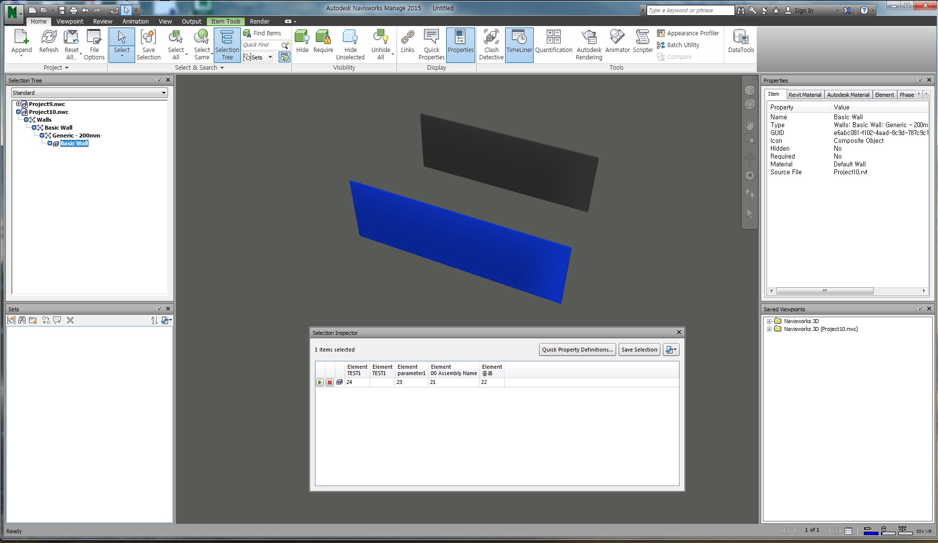 Navisworks Manage 2015 & Revit Project Parameter Problem - Autodesk Community