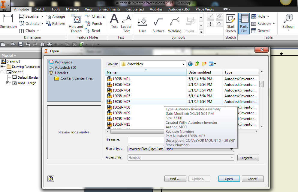 Multiple PartsList in one Drawing - Autodesk Community