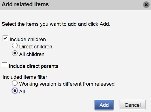 Adding Related Items from BOMs on Change Orders - Autodesk Community