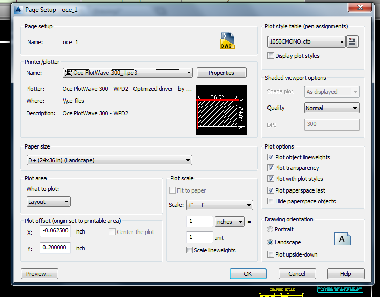 Solved: troubled OCE plotter & SSM - Autodesk Community