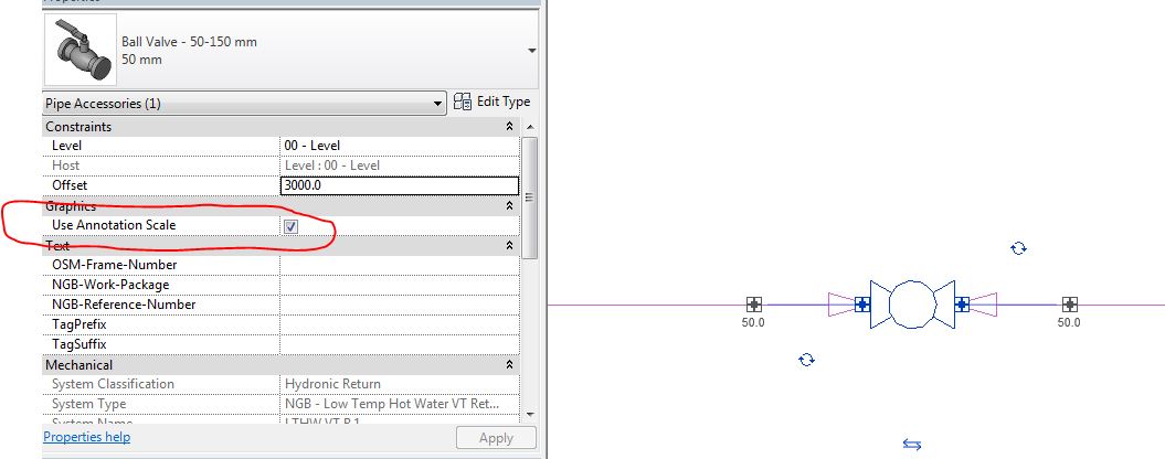 Pipe Valve Display Size - Autodesk Community