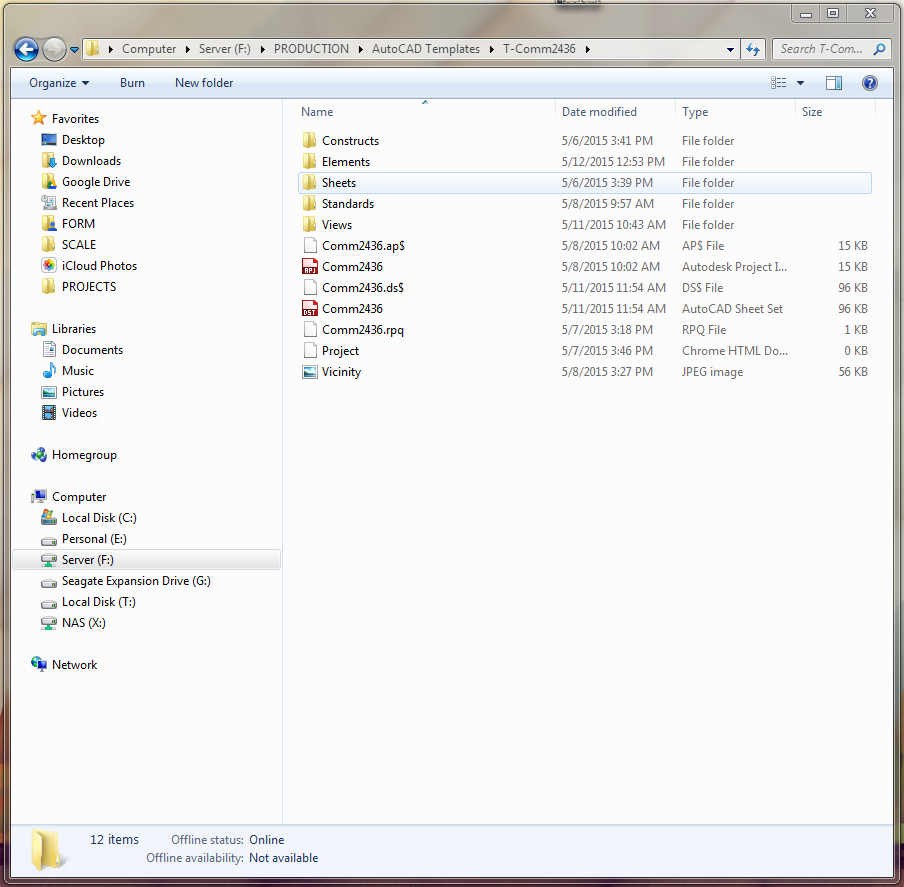 Sheet set in Project Navigator incorrectly paths to template files - Autodesk Community