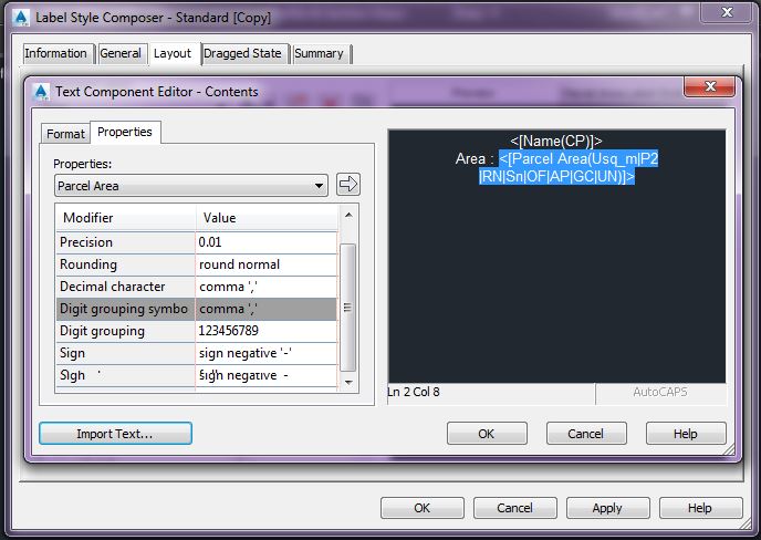 Civil 3D Text Component Editor - Autodesk Community