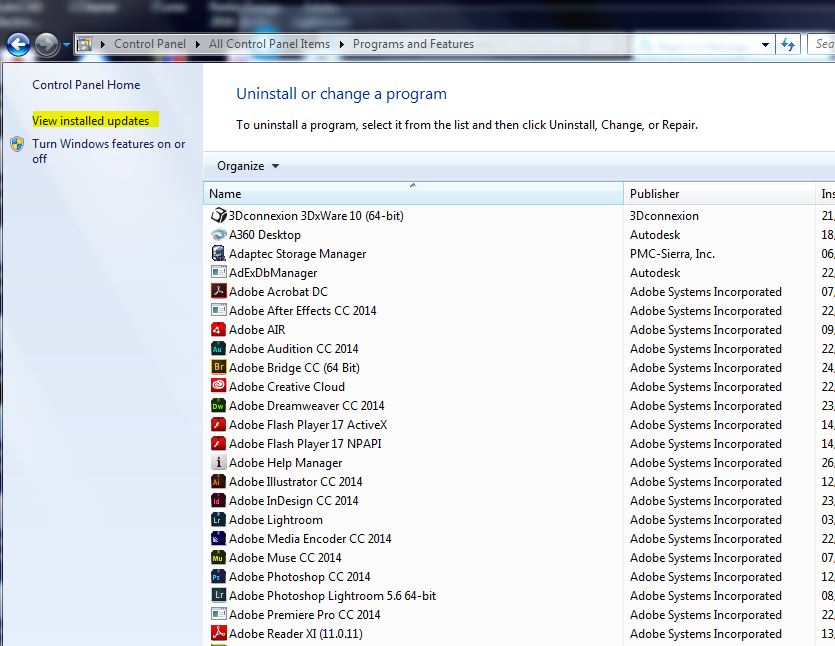 uninstall Inventor SP1 for 2015 - Autodesk Community