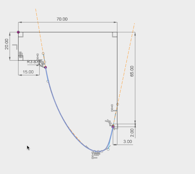 Modify a spline in a sketch - Autodesk Community