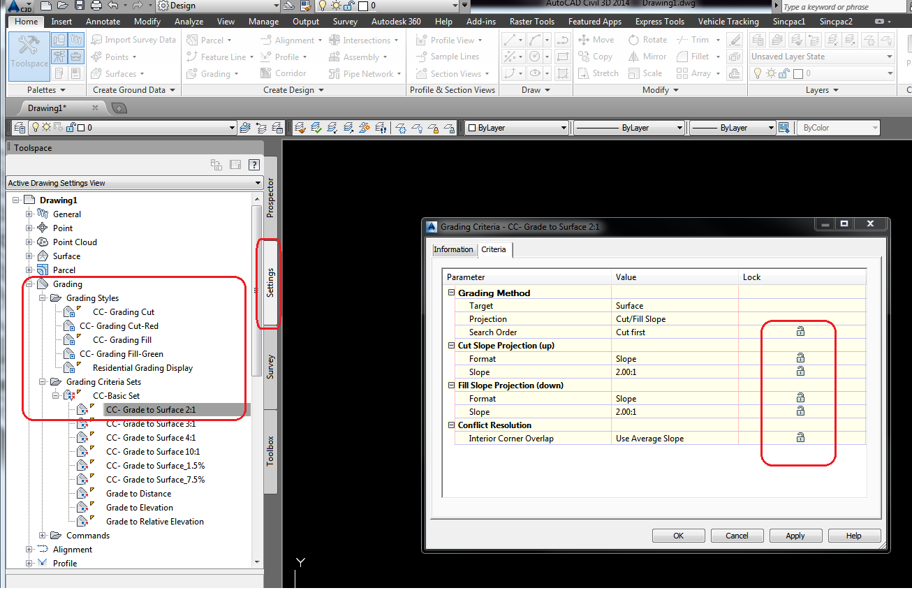 Grading Creation Tools in 2015 vs 2016 - Autodesk Community