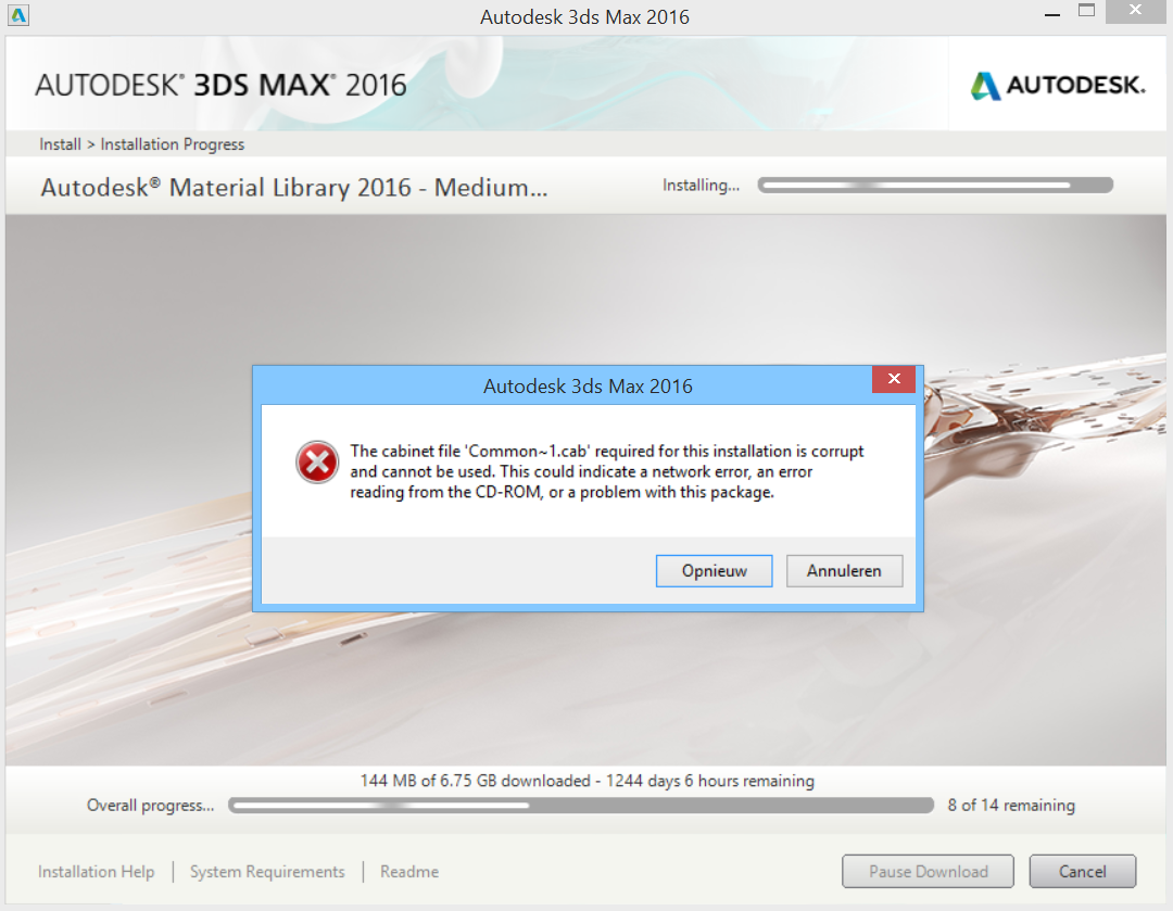Installation Failure - Autodesk Community