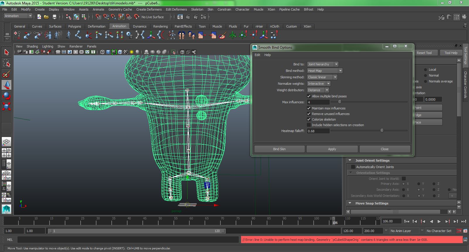 Maya rigging / skinning problem - Autodesk Community
