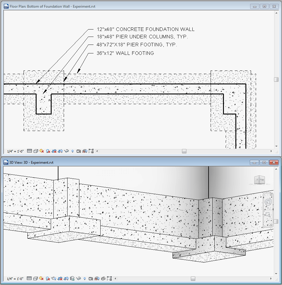 Solved: Foundation Pier with Footing - Autodesk Community